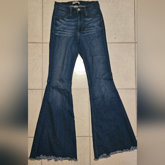 Judy Blue | Jeans | Judy Blue Dark Blue Flare Jeans | Poshmark